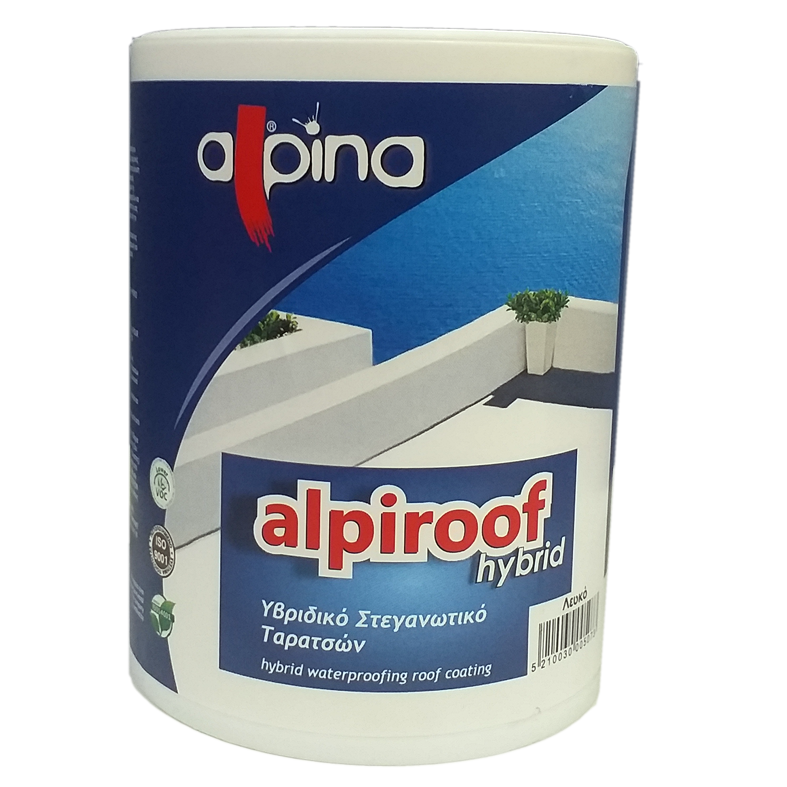 ALPIROOF HYBRID ΛΕΥΚΟ 1KG - ΥΒΡΙΔΙΚΟ ΣΤΕΓΑΝΩΤΙΚΟ ΤΑΡΑΤΣΩΝ ΜΕ ΒΑΣΗ ΤΗΝ ...